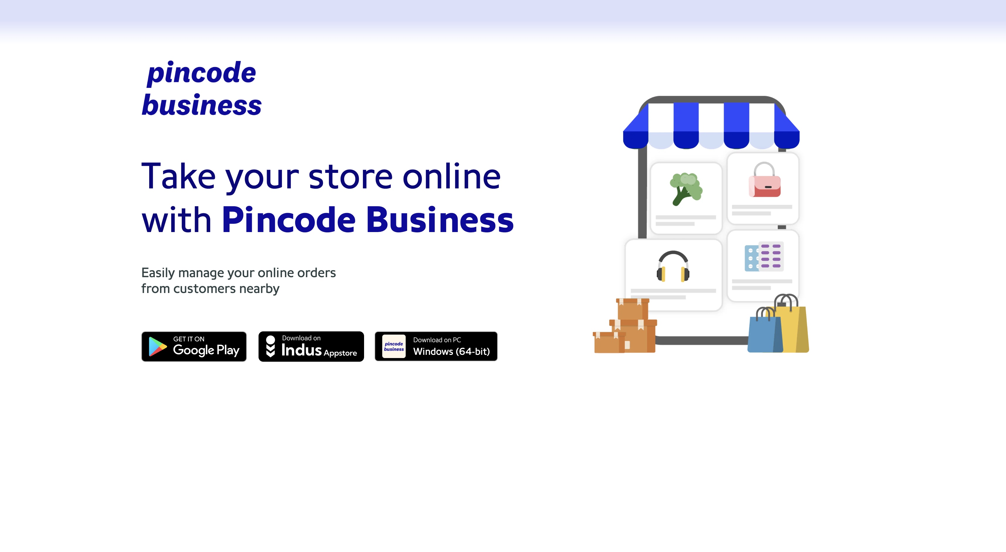 Pincode Business: Take your business online
